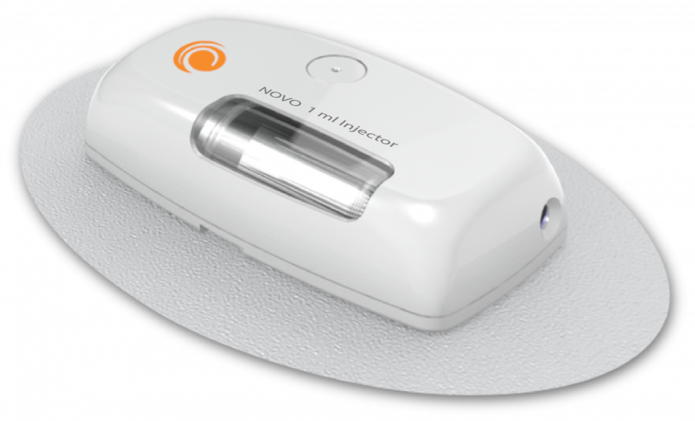 NOVO 1 ml on-body injector | NOVO Engineering